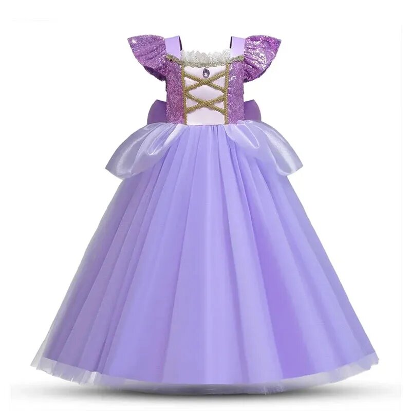 Платье Rapunzel для девочки 9-10T, лиловое