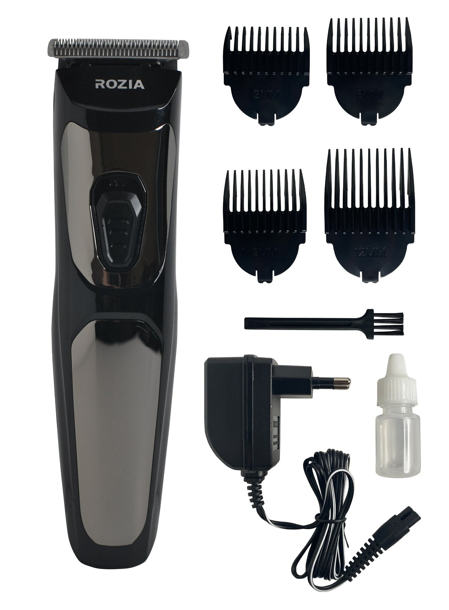 Профессиональная машинка для стрижки волос CR-819 c 4 насадками. Триммер для стрижки волос.