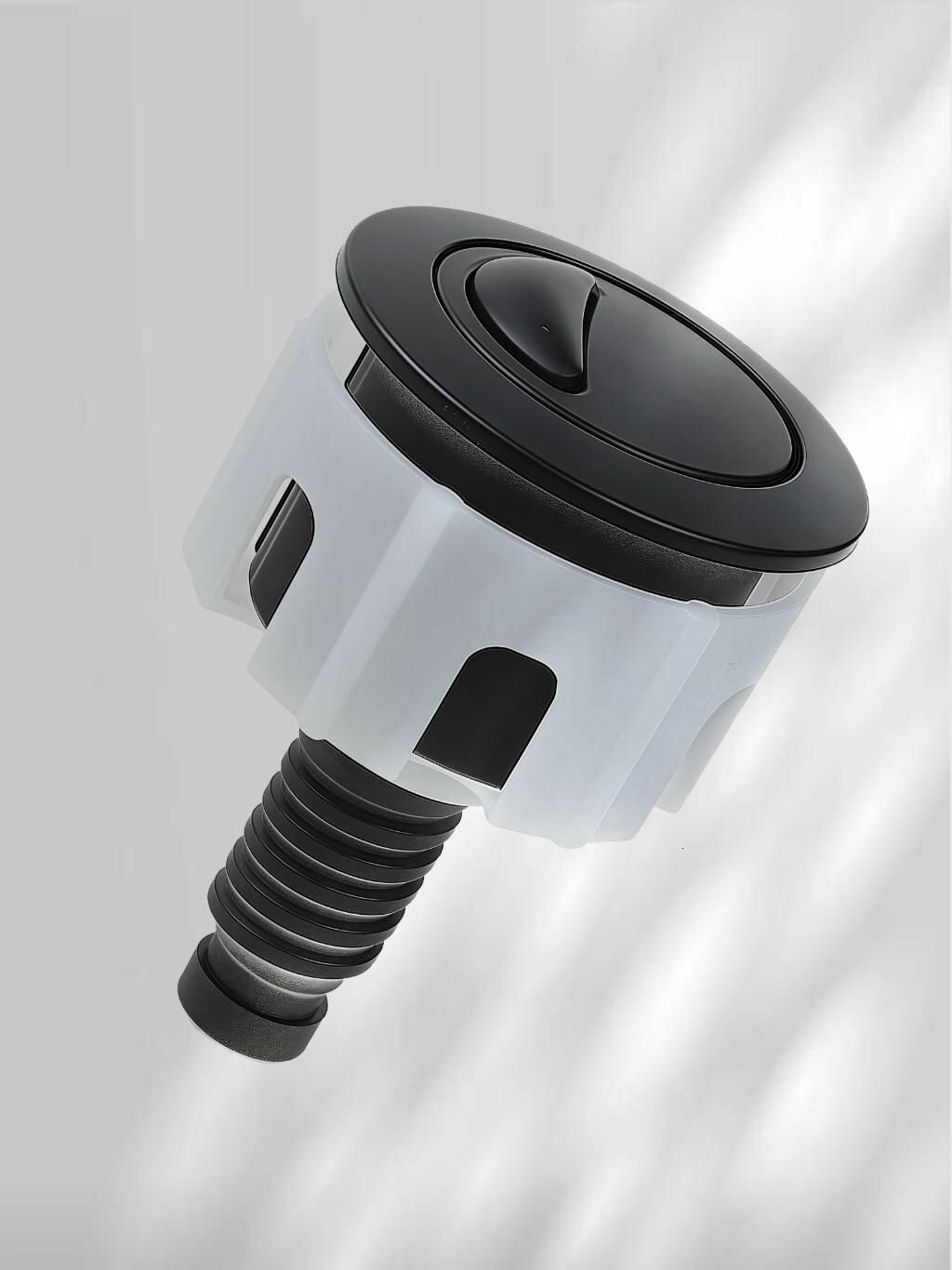 Универсальная кнопка смыва унитаза из АБС-пластика, Круглый черный