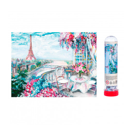 Пазл 130 шт. "I love Paris" в тубусе 16970 "Hatber"