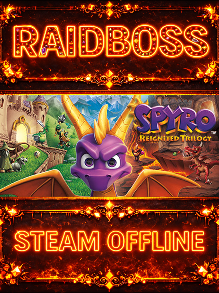 SPYRO REIGNITED TRILOGY игра на аккаунте для ПК с OFF активацией для Steam (PC) РФ + СНГ