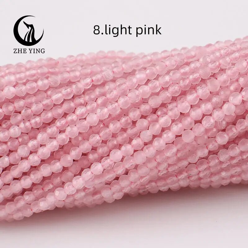 Хрустальные бусины Zhe Ying 2,3 мм кошачий глаз Розовый, 3mm(600pcs), light pink