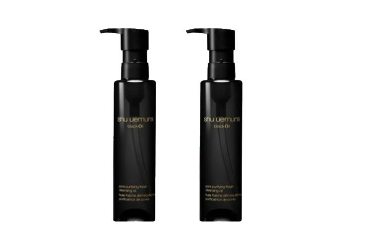 Очищающее масло унисекс Shu Uemura Black Oil, 150ml*2