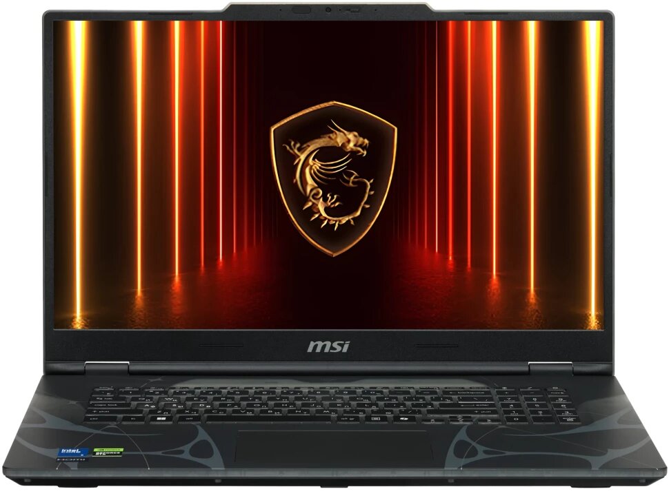 Ноутбук MSI Cyborg 17 B2RWEKG-279XRU (9S7-17U332-279) Intel Core 7 240H/16Gb/SSD1Tb/RTX5050 8Gb (45W)/17.3"/IPS/FHD/1920x1080/NoOS/Translucent Black