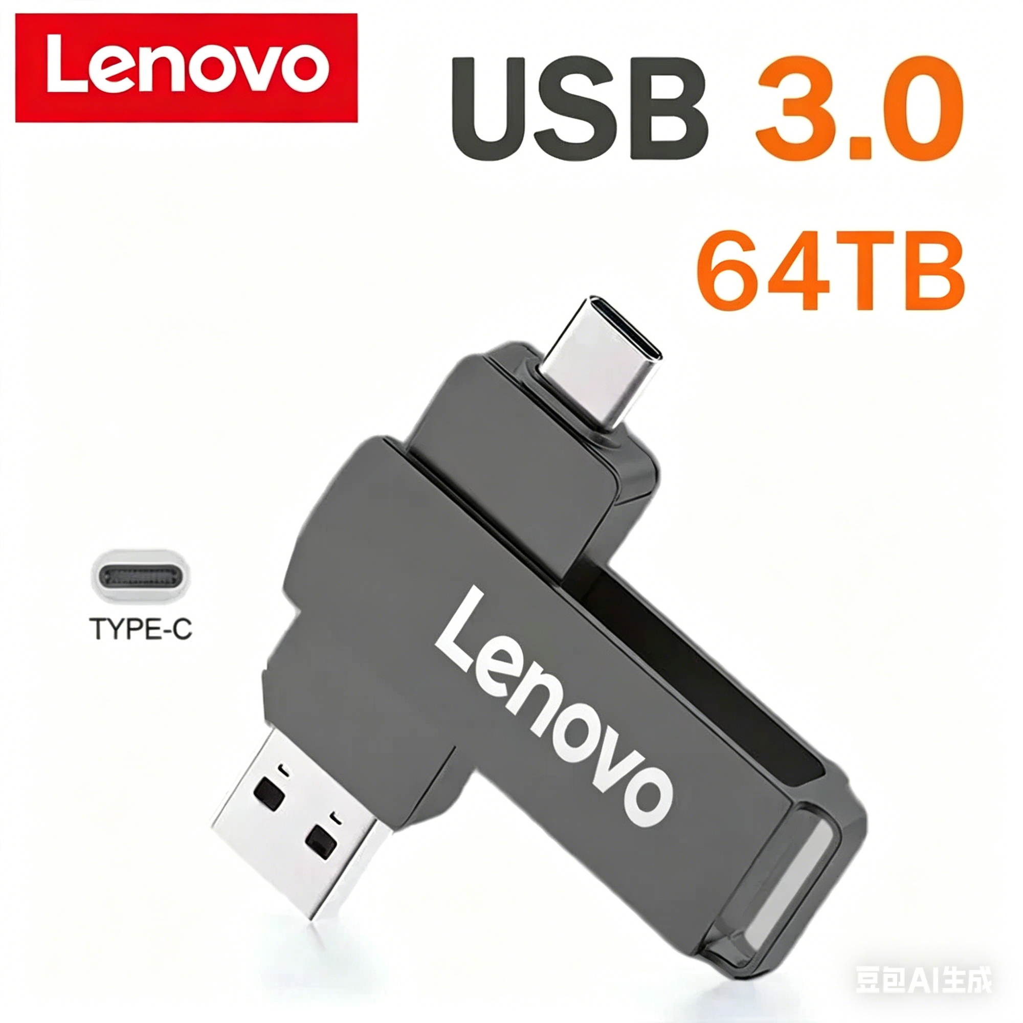 Lenovo USB 3.1 Флэш-накопитель 64TB