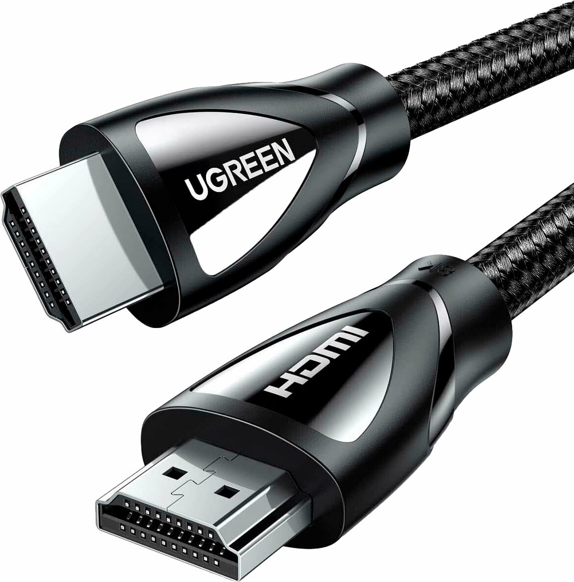 Кабель аудио-видео UGREEN HD140, HDMI (m) - HDMI (m), 1.5м, черный