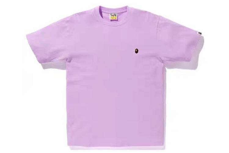 Футболка A BATHING APE Silicon Ape Head One Point Tee