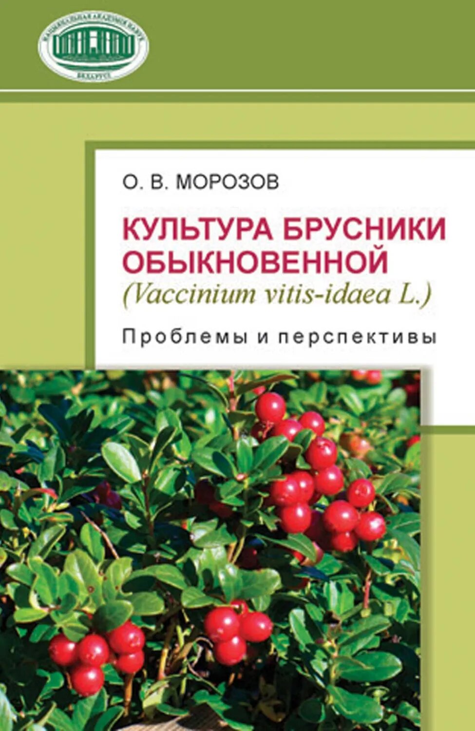 Культура брусники обыкновенной (Vaccinium vitis-idaea L.): проблемы и перспективы [Цифровая книга]