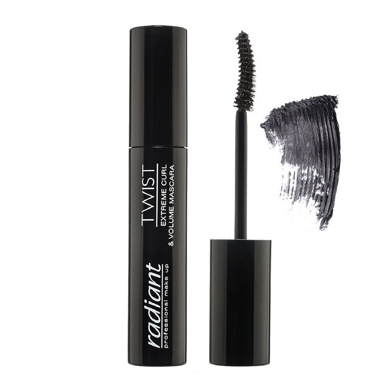 RADIANT MAKE-UP TWIST EXTREME CURL & VOL MASCARA No 1 - BLACK Тушь Греция 14 гр