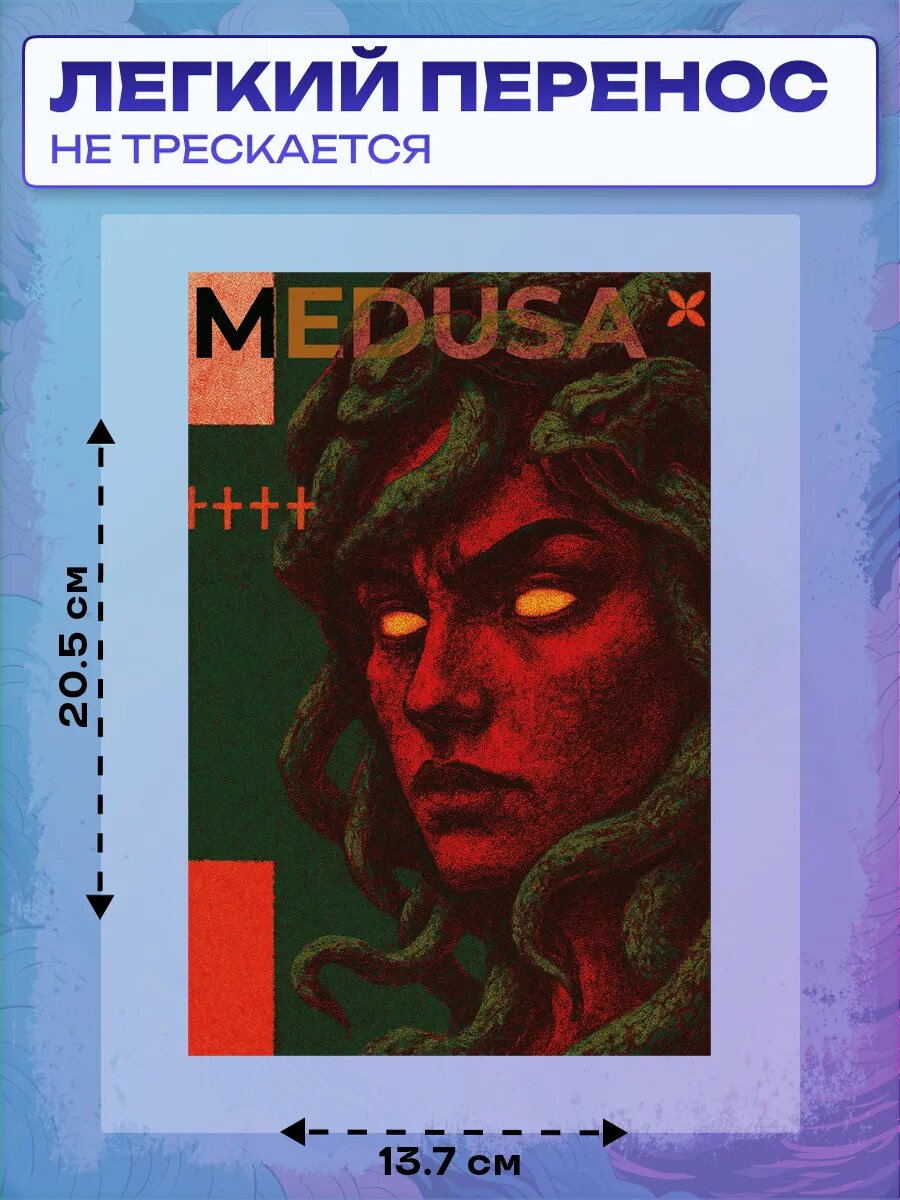 Термонаклейка MEDUSA — фото 1