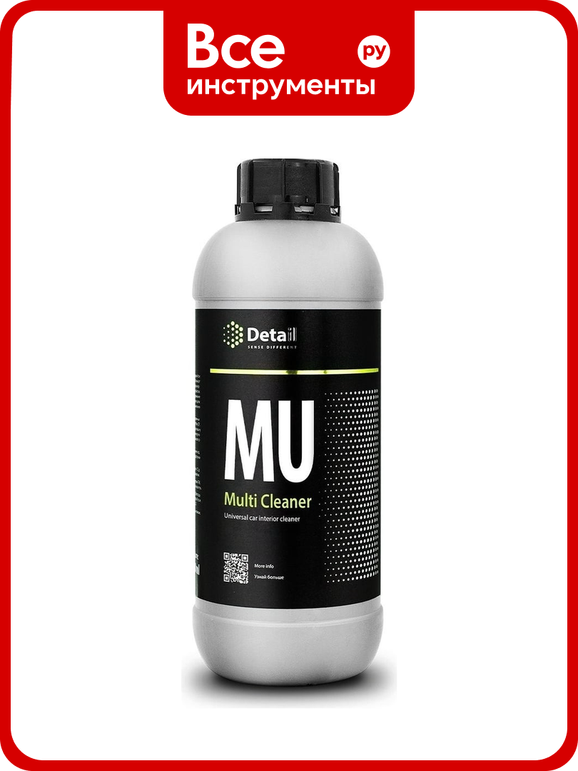 Универсальный очиститель для салона автомобиля Detail MU Multi Cleaner 1 л DT-0157, салона автомобиля