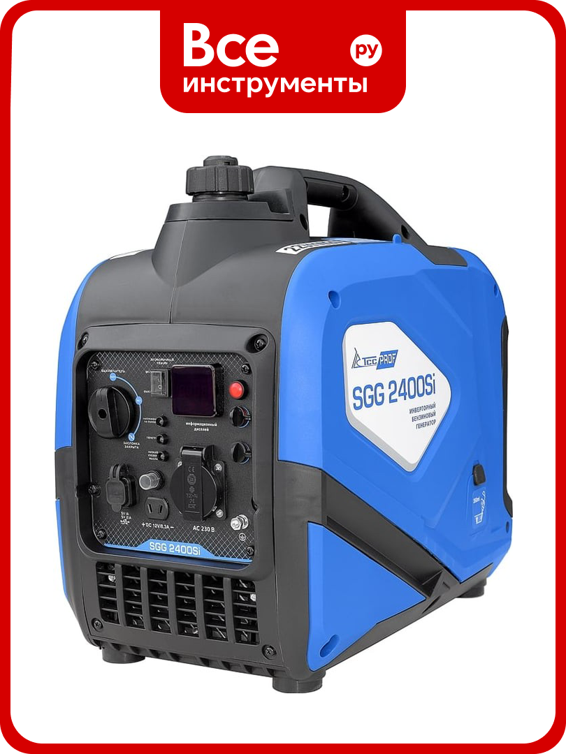Инверторный бензогенератор ТСС SGG 2400Si 060028