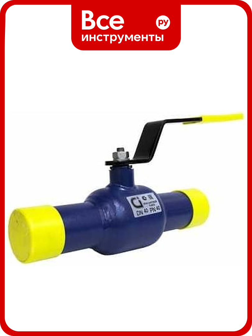Шаровой кран Ci 11с67п DN 40 PN 40 (под приварку) ТТ000013362, установки в качестве