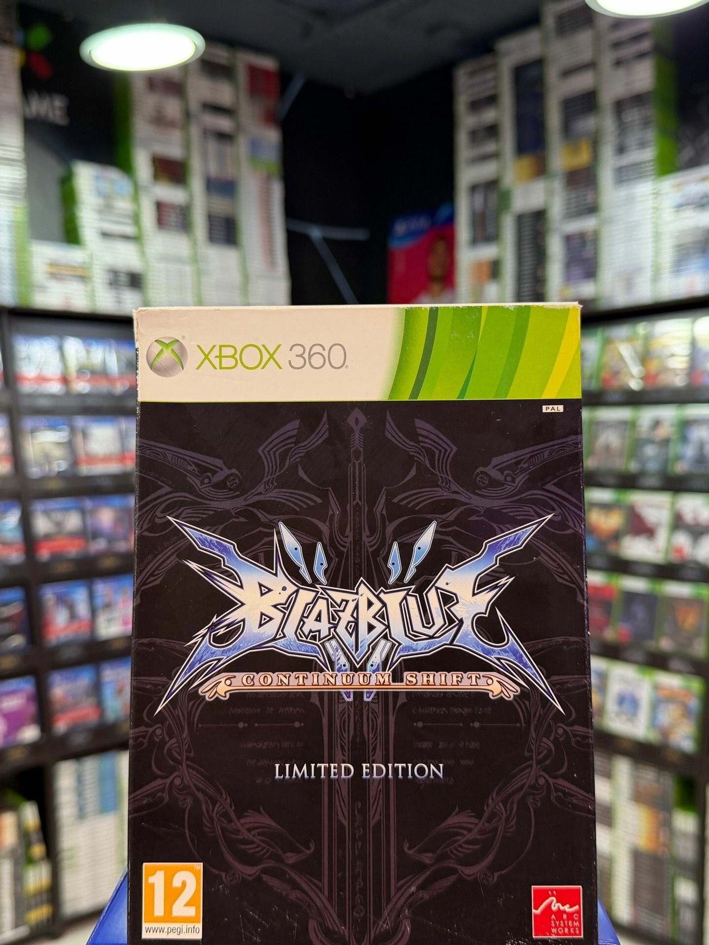 Игра Blazblue Continuum Shift Limited Edition (Xbox 360) (Box)