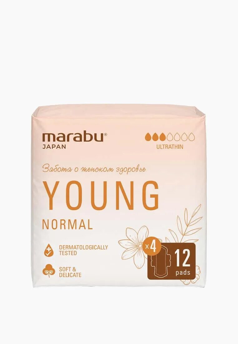 Marabu Прокладки гигиенические 12 шт х 4