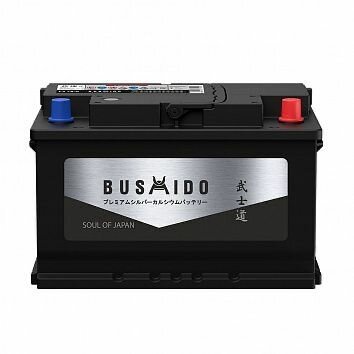 Аккумулятор автомобильный BUSHIDO SJ 75Ач R+ EN700A 278x175x175 B13 низкий