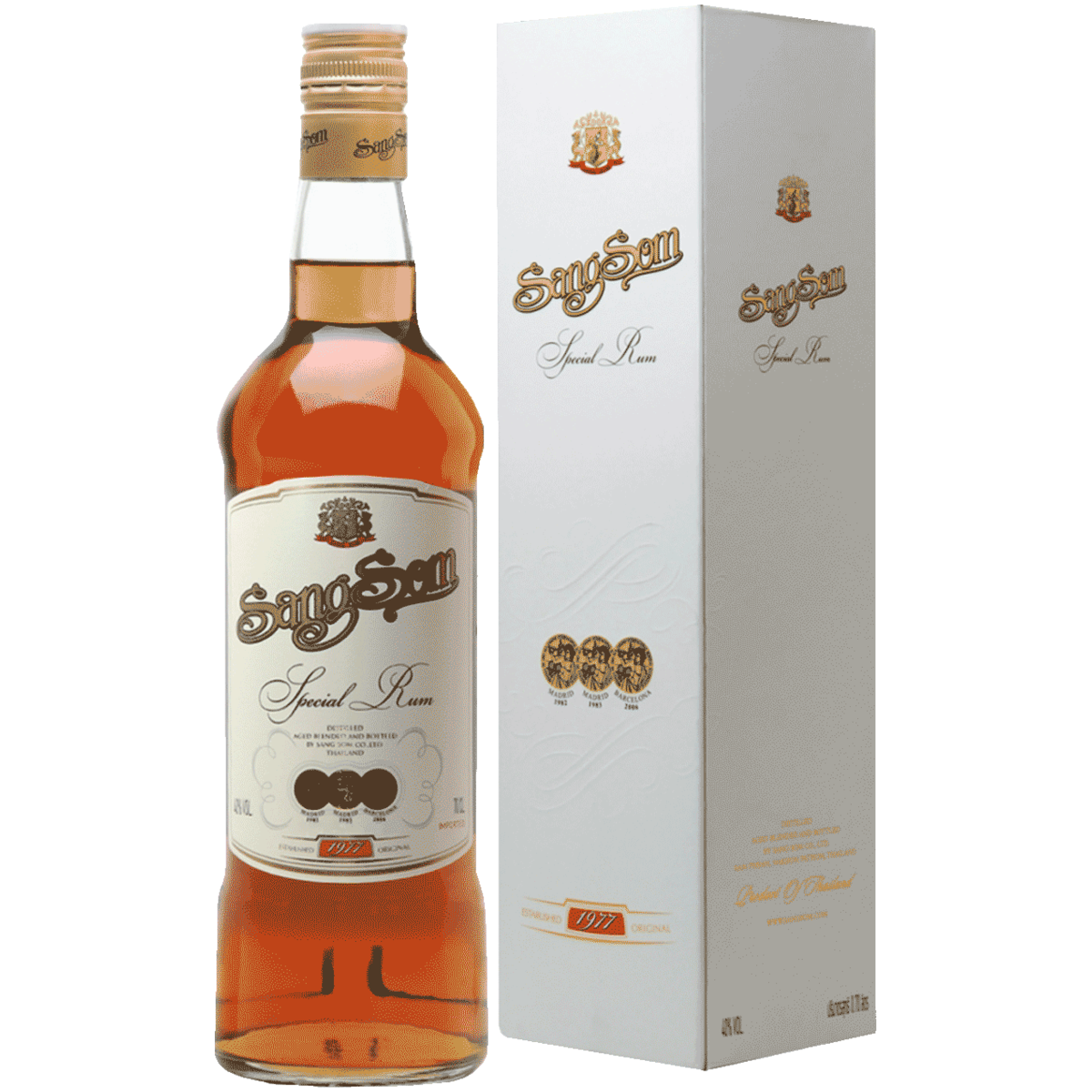 Ром SangSom Special 0,7 л в подарочной упаковке