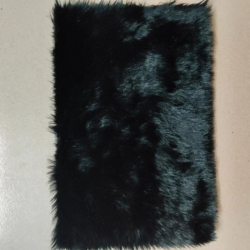 Искусственный мех tanmeluo белая 40x50 см Black