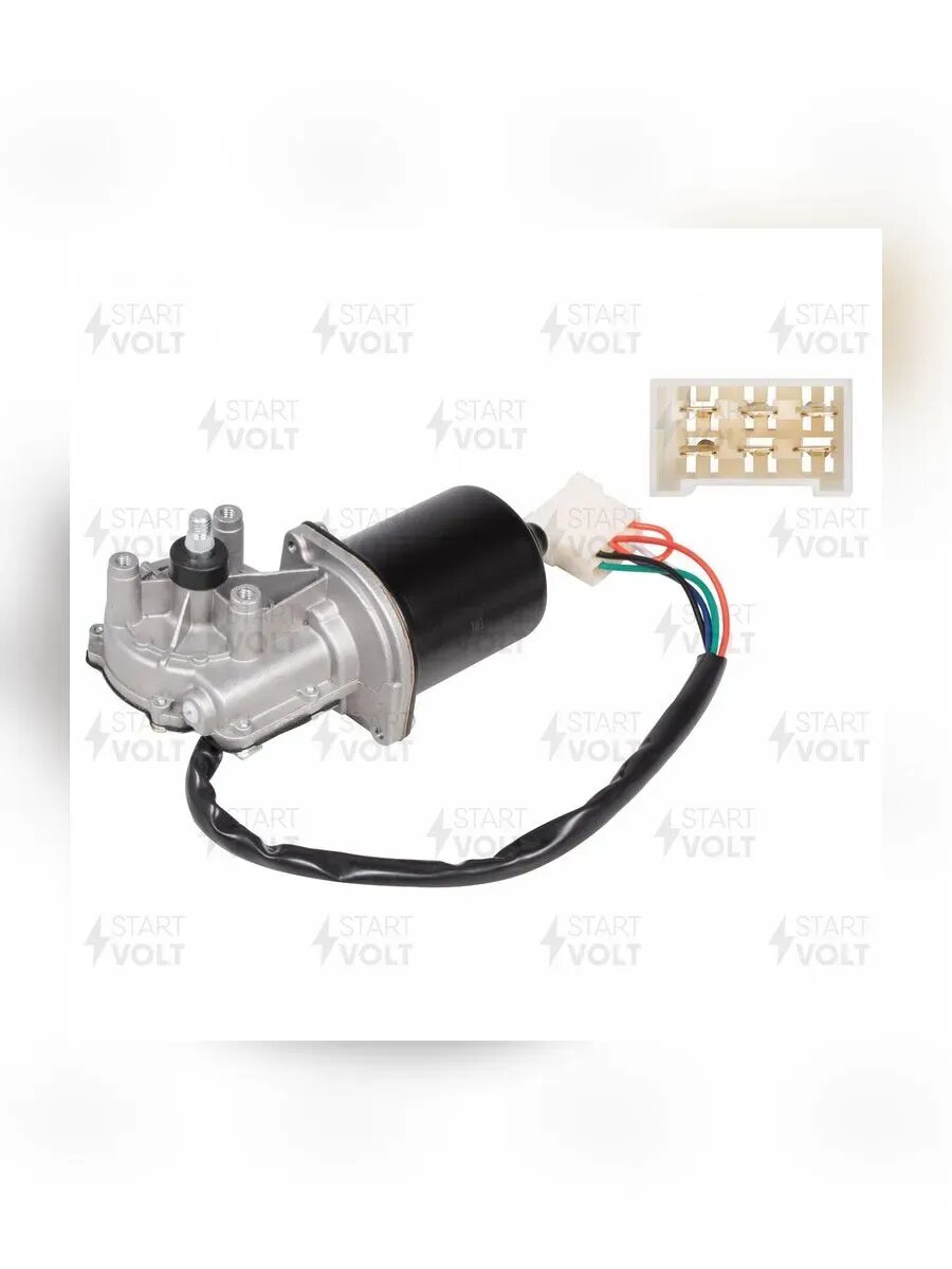 Мотор-редуктор STARTVOLT для ГАЗ-3302, 12V, оригинал