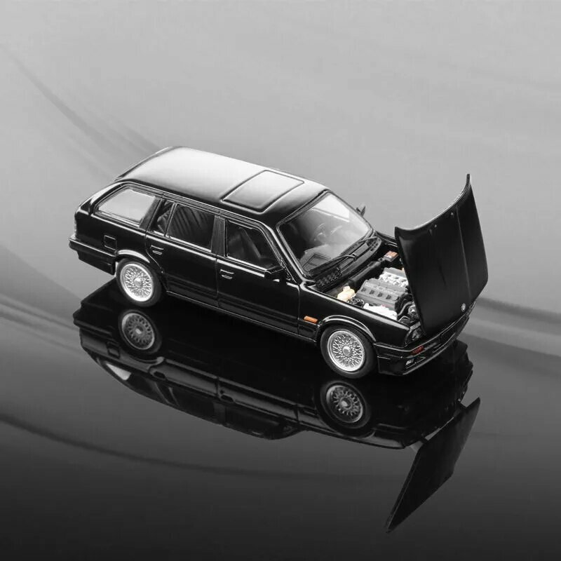 Машинка Mortal BMW E30 3 Series Station Wagon 1:64 Модель легкосплавного автомобиля