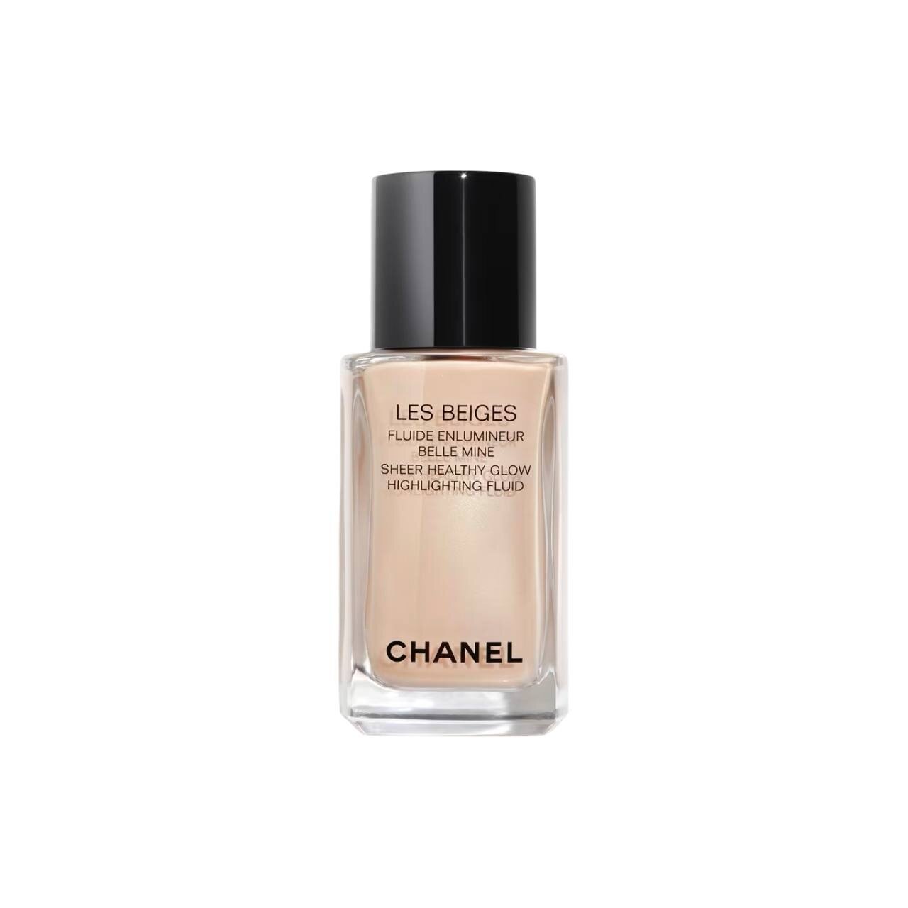 Жидкий хайлайтер Chanel "Les Beiges", для лица, оттенок Pearly Glow