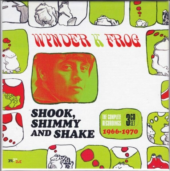 Wynder K. Frog. Shook Shimmy And Shake: The Complete Recordings 1966-1970 (3CD/Reissue/Бокс-сет)