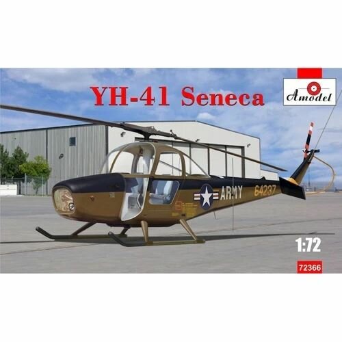 Сборная модель Вертолёт Cessna Yh-41 Seneca (1/72) Amodel 72366