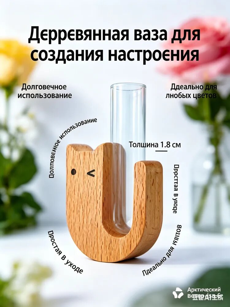 Бутылка с магнитной наклейкой, холодильник из дерева и прозрачного желтого пластика, бук blink cat, 9,4*4,5 см