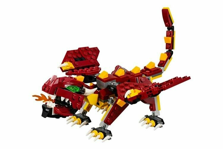 Конструктор унисекс LEGO Creator Mysterious Monster, 300 деталей
