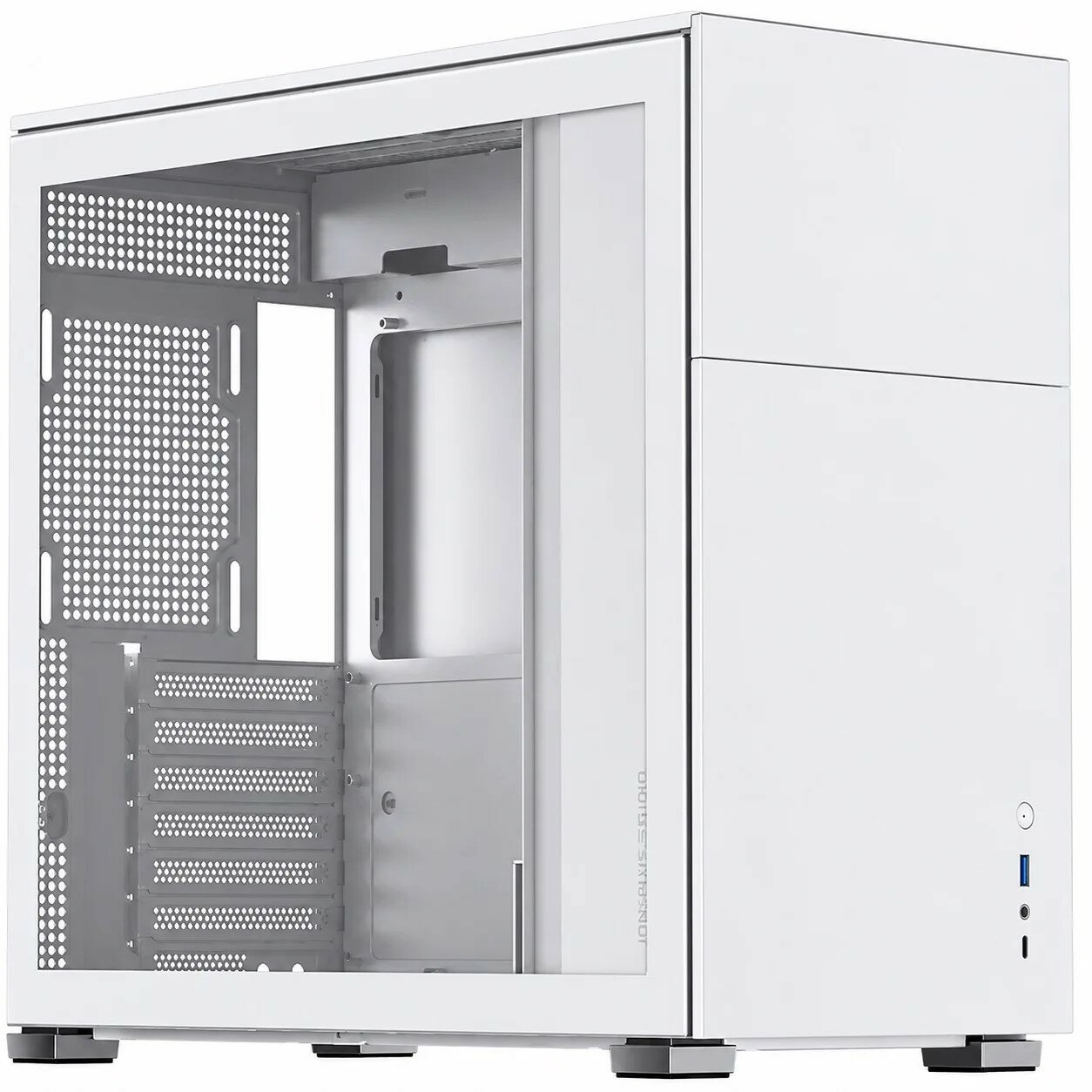 Корпус Midi-Tower JONSBO D41 STD TG, без Б. П, ATX, белый (D41 STD White)