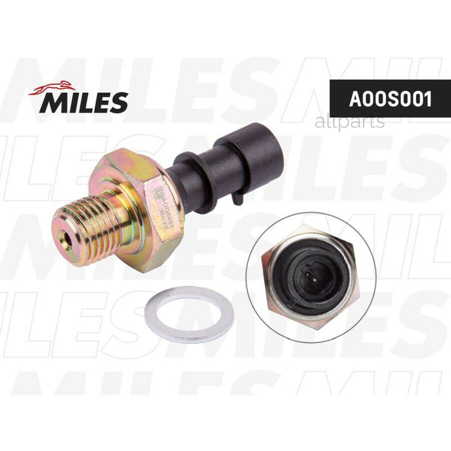 MILES AOOS001 Датчик давления масла DAEWOO/OPEL/SAAB