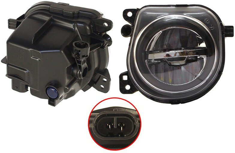 Фара противотуманная SAT ST-26-0022 слева BMW 5-Series 13-17