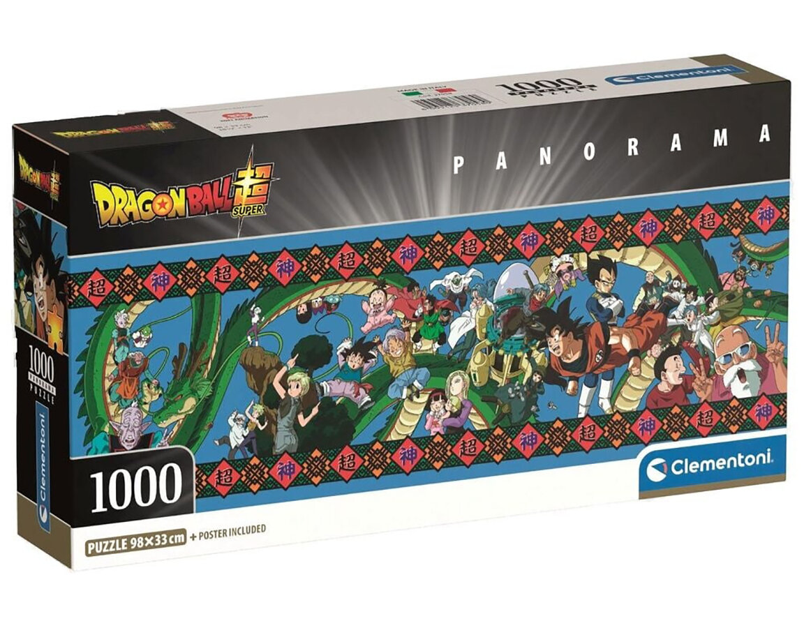 Пазл для взрослых Clementoni 1000 деталей, элементов: Dragon Ball