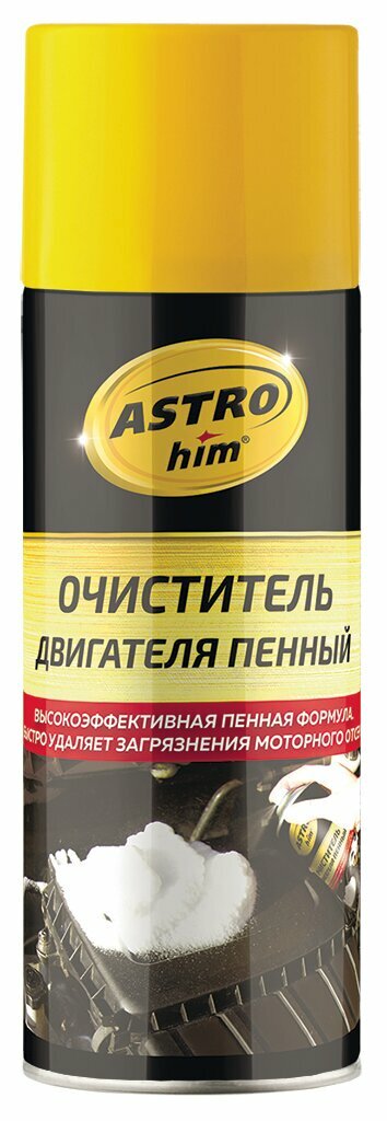 Очиститель двигателя пенный, аэрозоль 520 мл ASTROhim AC387 ASTROhim AC387