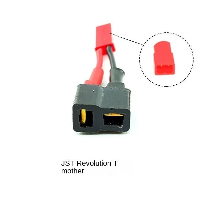 Адаптер JST male to T-connector female для RC самолёта аксессуар