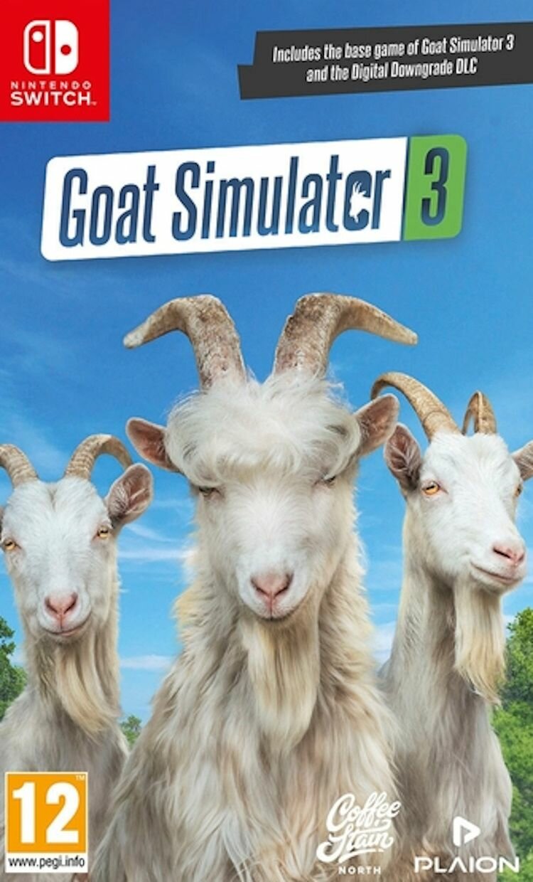 Игра Goat Simulator 3 Switch Русская Версия Картридж на Nintendo Switch
