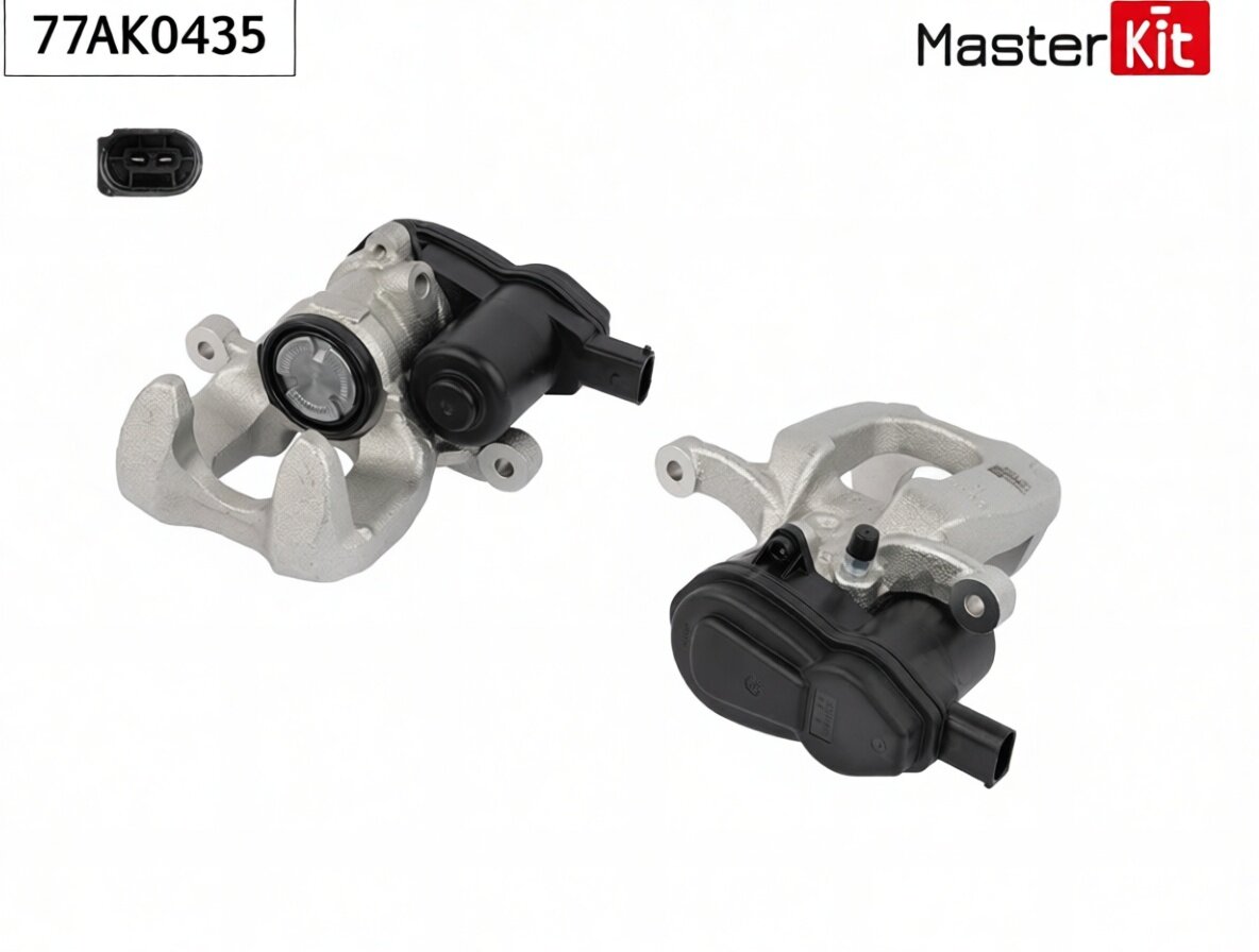Тормозной суппорт зад. прав. Fiat 500X (334_)/Jeep RENEGADE (BU, B1) 2014 - 77AK0435 MasterKit арт.