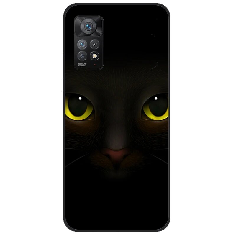 Чехол для Xiaomi Redmi Note 11E Pro 5G, черный, B128