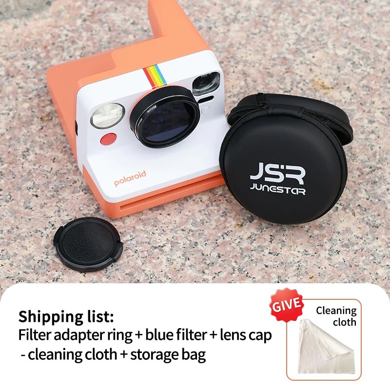 JUNESTAR Фильтр синий для Polaroid Now Gen3