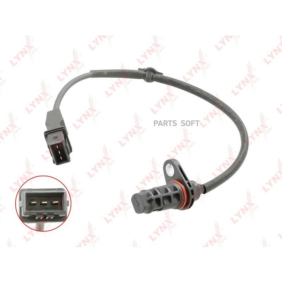 LYNXAUTO DM-3035 Датчик положения коленчатого вала HYUNDAI Santa Fe III(DM) 2.4 12-19 / ix35(LM) 2.0 09-15 KIA Soren