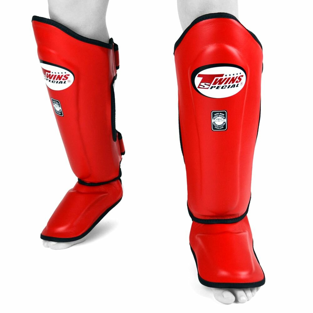 Защита голени Twins SGL10 красные S