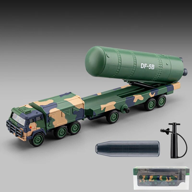 Металлический грузовик Dongfeng Missile Carrier DF-5B 1:50