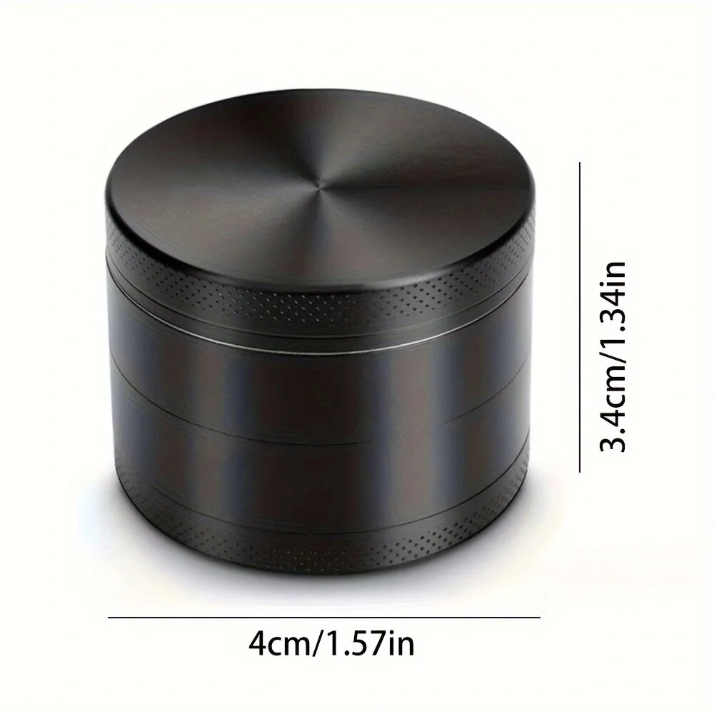 Черный металлический гриндер 40mm