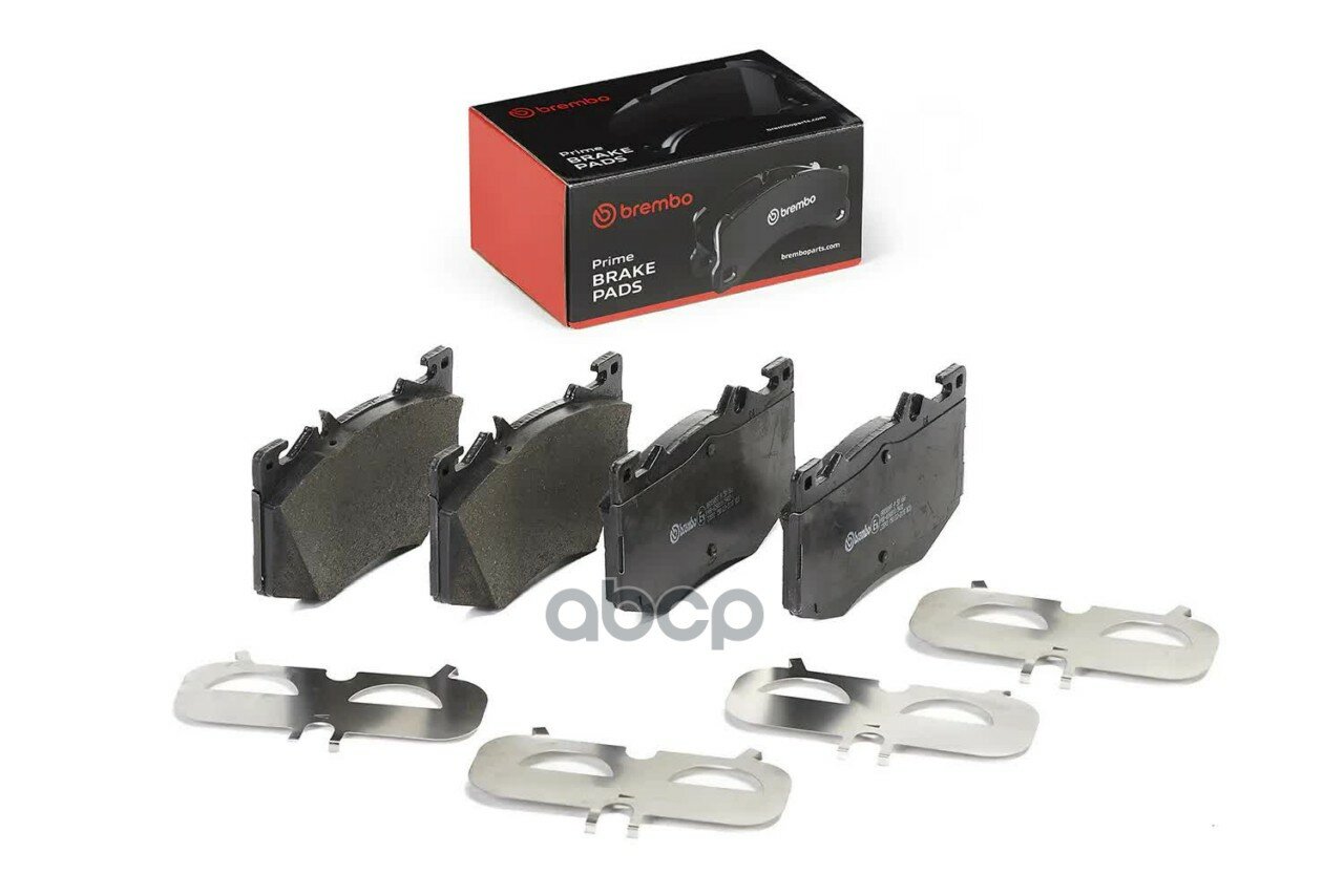 P 50 166 Комплект тормозных колодок дисковый тормоз Brembo арт. P50166
