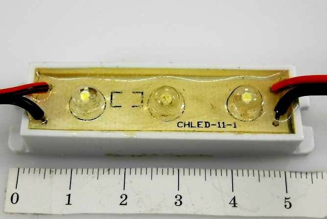 Led модуль 3LED 14*48mm W DE1205-GXW3 (5шт)