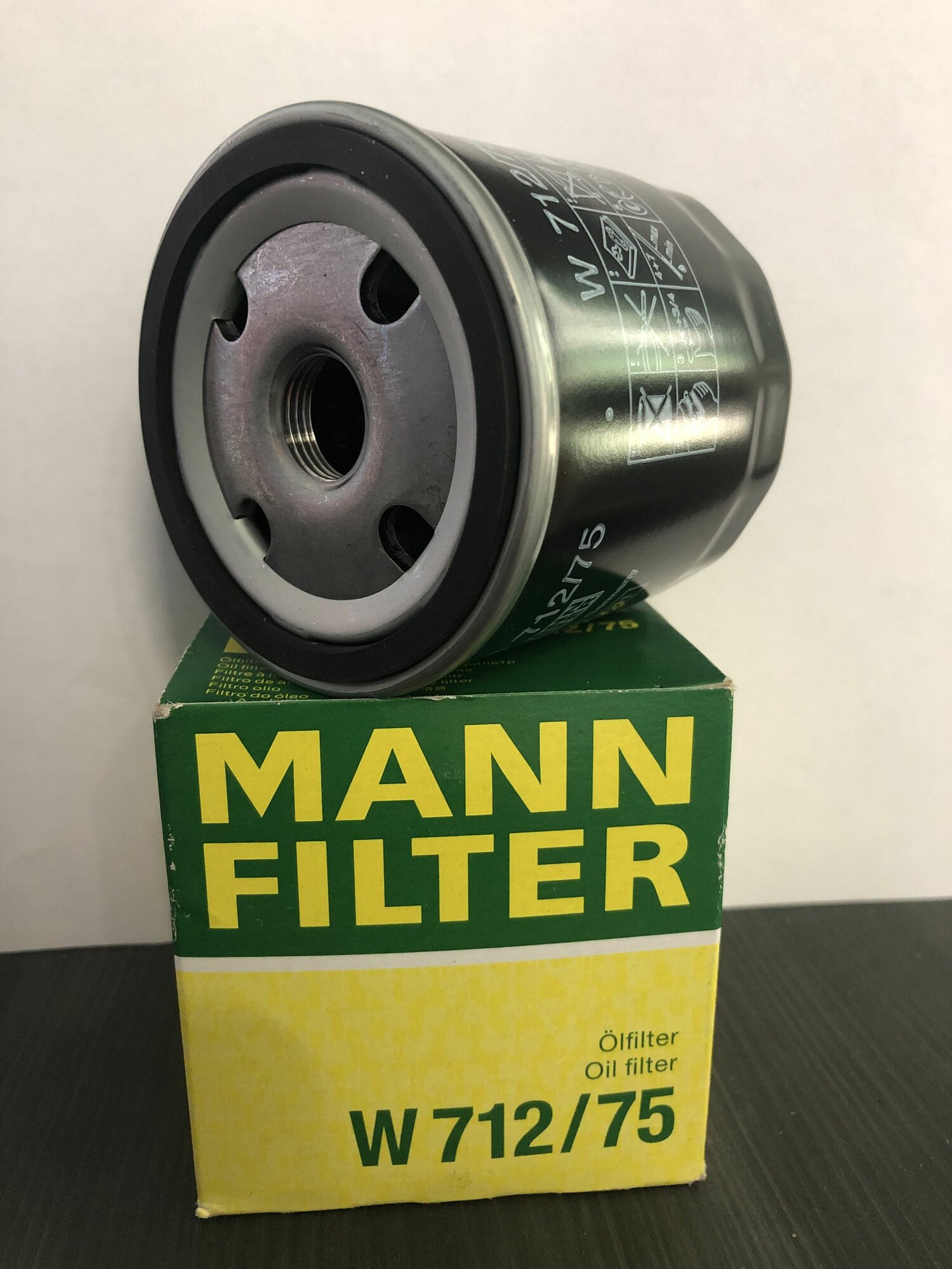 Манн Filter W712/75 Фильтр масляный opel, daewoo