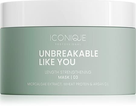 Маска для волос iconique professional unbreakable like you length strengthening, 200 мл