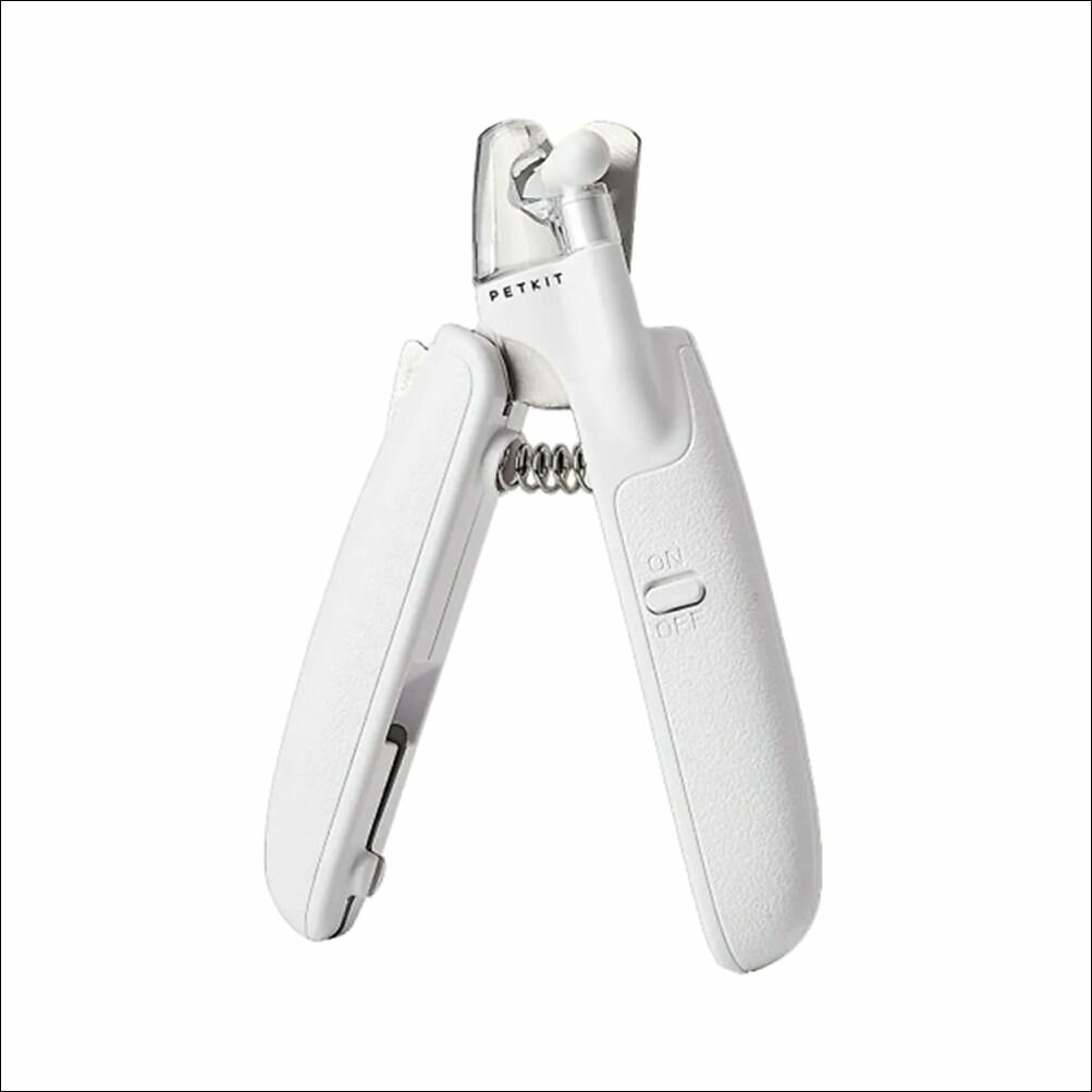 Триммер для стрижки когтей домашних животных LED Nail Clippers (когтерез), кошачьи кусачки для ногтей petkit Xiaopei