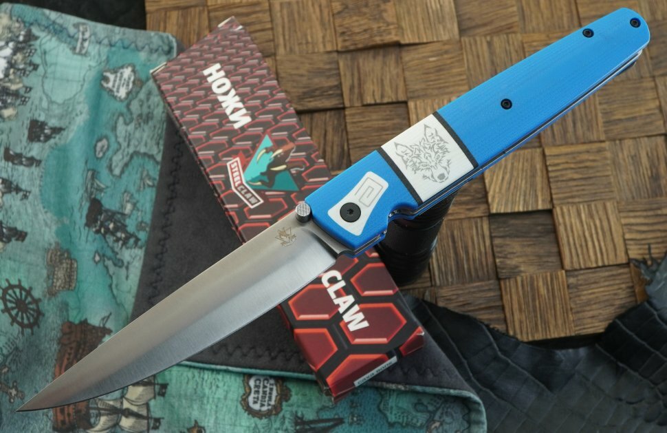 Складной нож Steelclaw Саха Волк, сталь D2