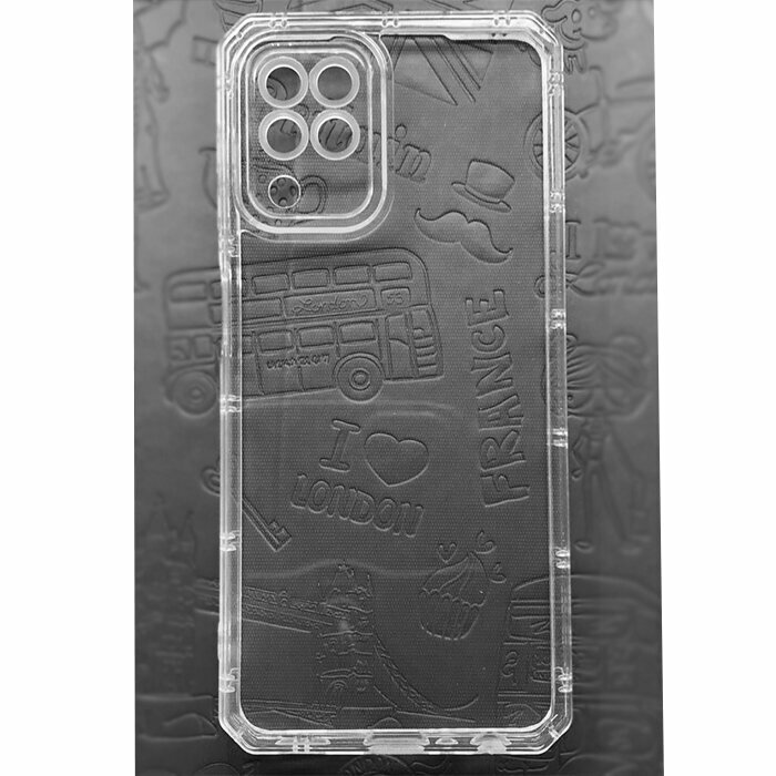 Чехол для Samsung Galaxy A22 4G, Armor (противоударный) с защитой камеры